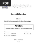 AMDEC Machine : Analyse des Défaillances | PDF | Ingénierie mécanique ...