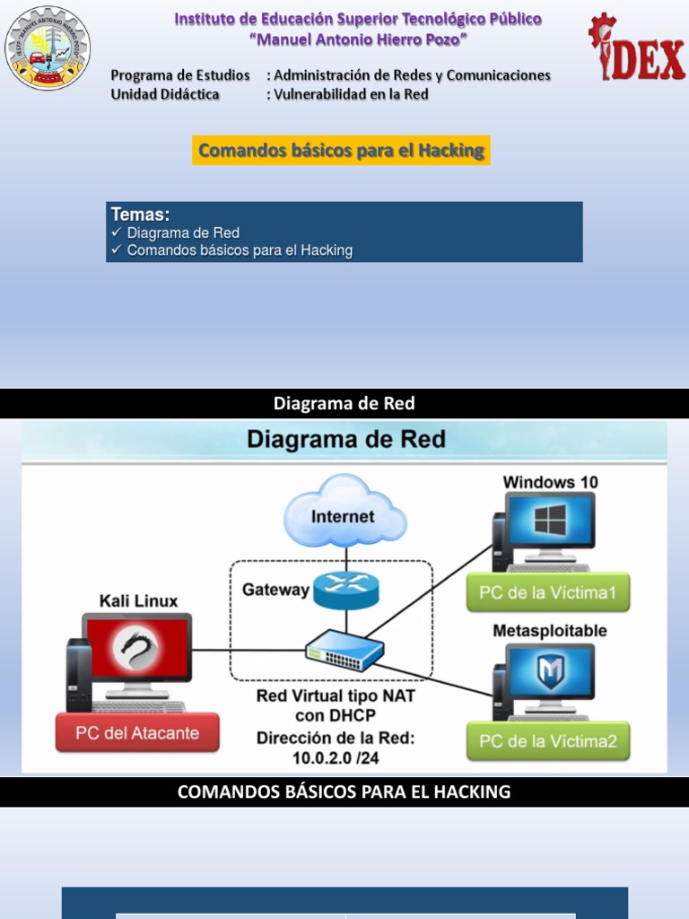 Clase03-Comandos-Basicos-Para-El-Hacking-Con Kali-Linux | PDF