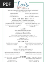 La Mercerie Menu Highlights | PDF | Foods | Beverages