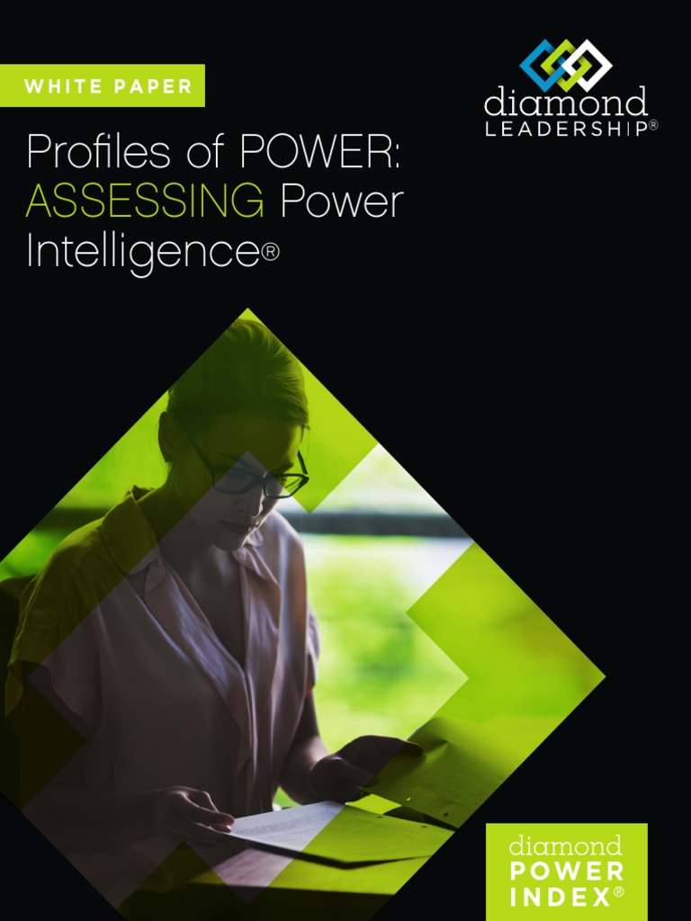 Profiles of POWER: Power Intelligence: Assessing | PDF | Leadership ...
