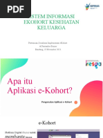 Materi e Kohort Pendaftaran Akun Lembaga Dan Nakes | PDF