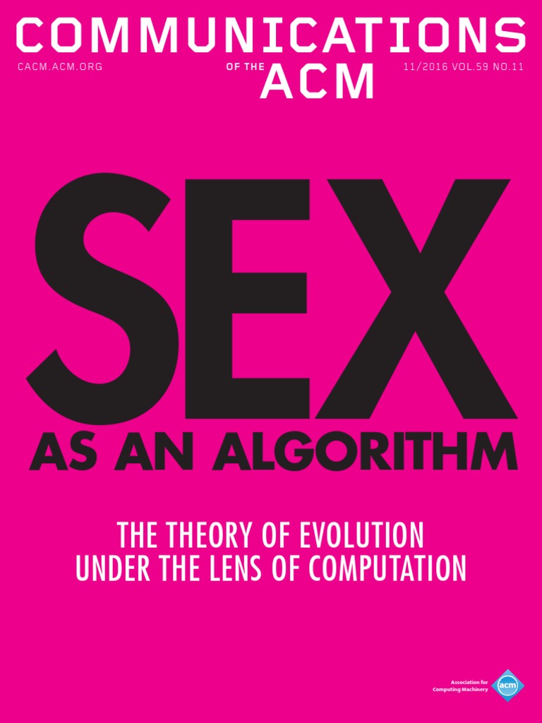 Communications201611 Dl Sex As An Algorithm Pdf Parallel Computing Computing 8640