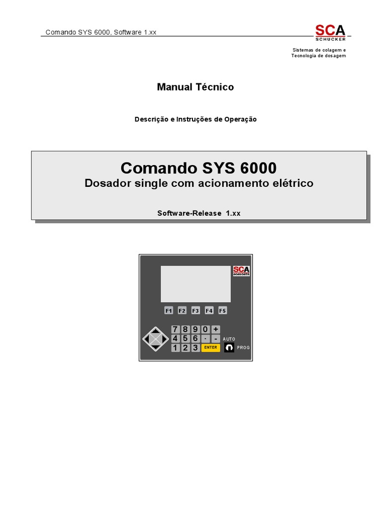Manual Técnico SCA SYS600 | PDF | Resistência elétrica e condutividade | Memória de acesso ...