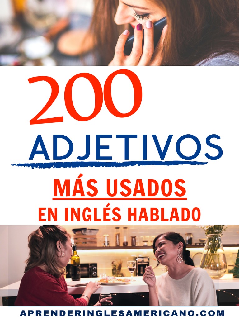 200 Adjetivos en Inglés y Español | PDF | Lingüística | Fonética