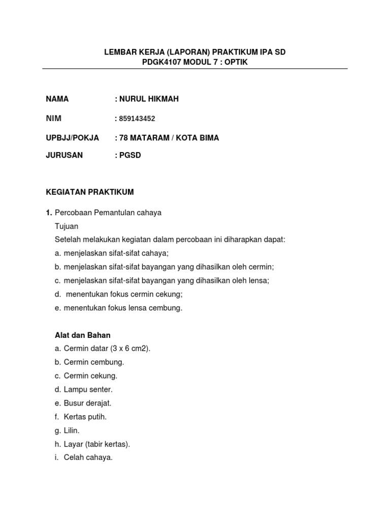 LKP IPA MODUL 7-Converted-Compressed | PDF | Metode & Bahan Ajar | Griya & Taman