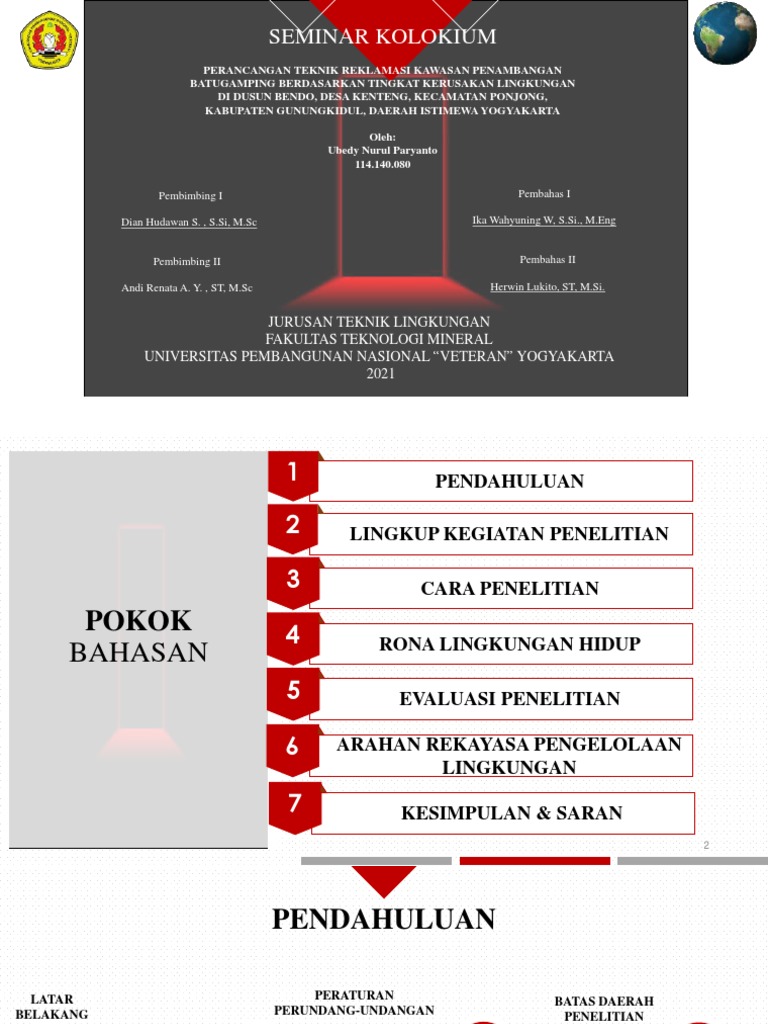 Kolokium (Ubedy Nurul Paryanto) | PDF | Sains & Matematika