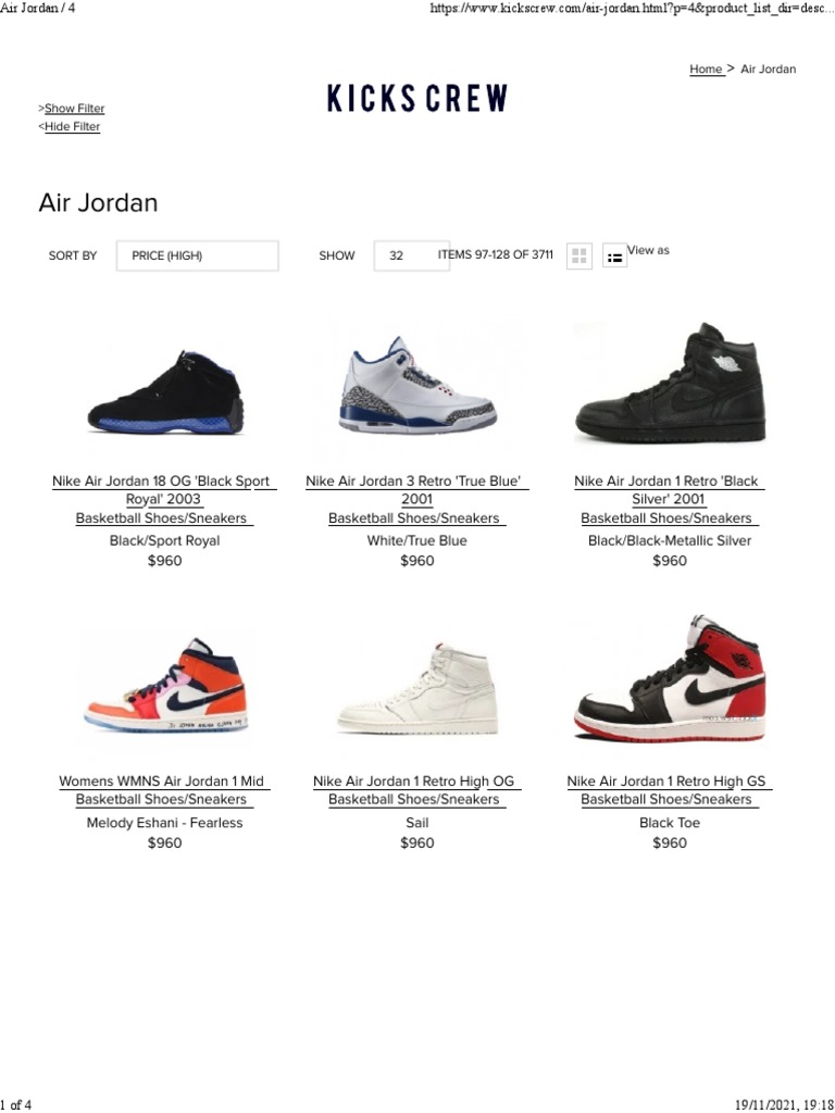 Air Jordan - 4 | PDF | Sneakers | Footwear