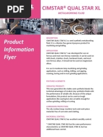 Product Information Flyer: Cimtech® 410C | PDF | Metalworking ...