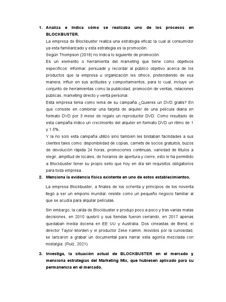 BLOCKBUSTER | PDF | Marketing | Netflix