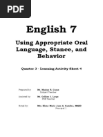 Grade 7 Reading Strategies Guide | PDF | Speed Reading