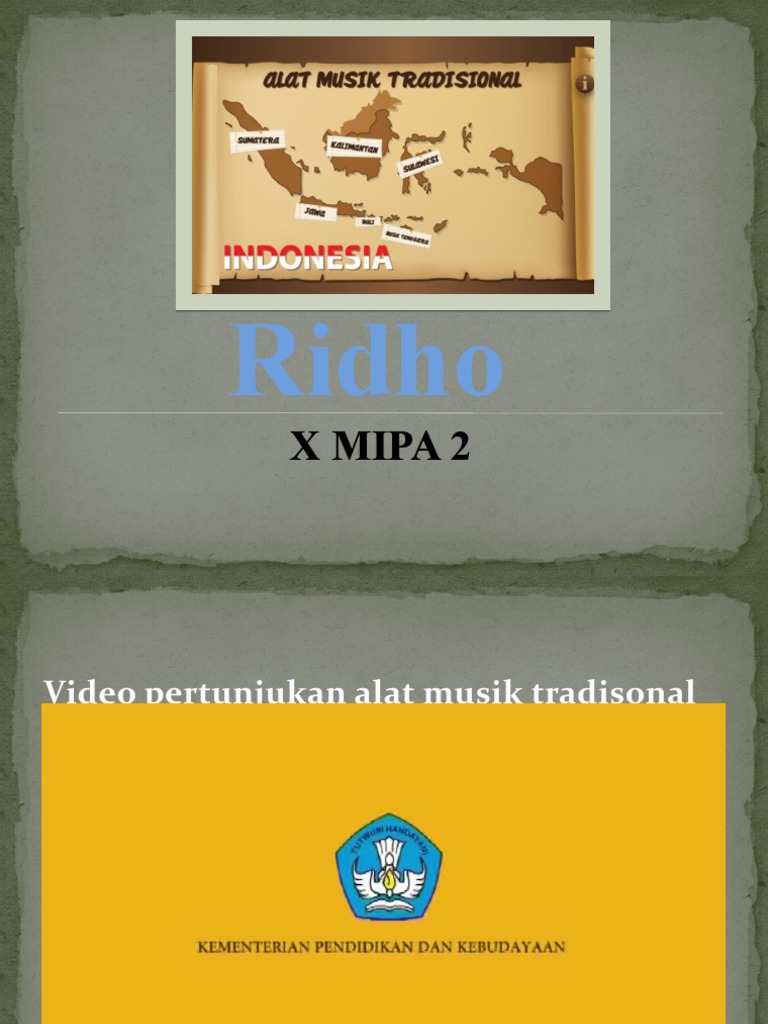 Traditional Musical Instruments of Batak Toba | PDF