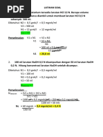 Soal Dan Jawaban Konsentrasi Larutan | PDF
