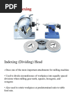 Indexing Methods in Milling Machines | PDF | Gear | Equipment