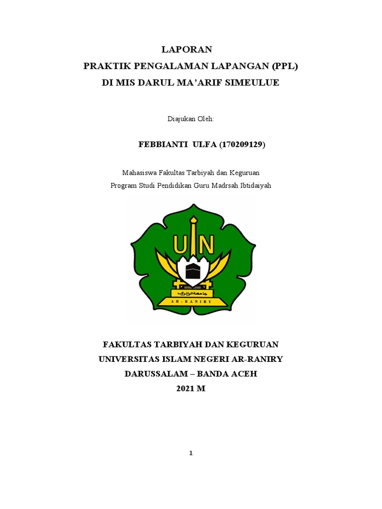 Laporan PPL Febbianti Ulfa | PDF