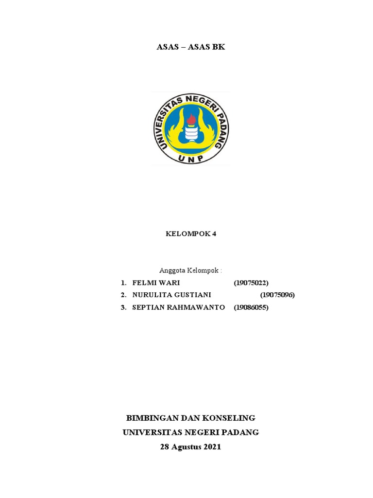 Makalah - Asas-Asas BK | PDF
