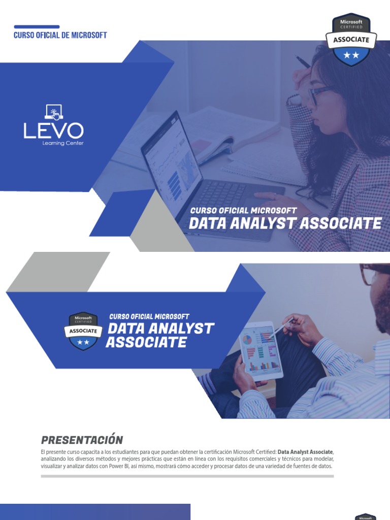Data Analyst Associate Levo Learning 1635708458 | PDF | Microsoft | Diseño
