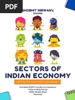 Mind Map Sectors of The Indian Economy | PDF | Employment | Economy Of ...