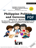 Philippines Executive Branch Overview | PDF | President Of The ...