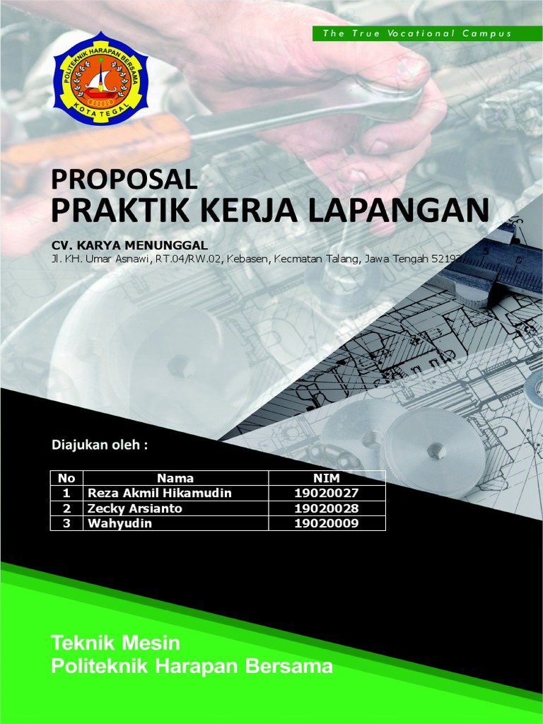 Contoh Format Proposal PKL To Perusahaan-1-1 | PDF