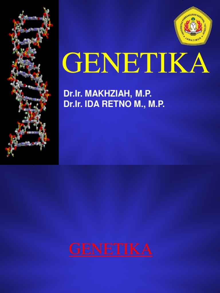 Kuliah 1. Sejarah Genetika | PDF