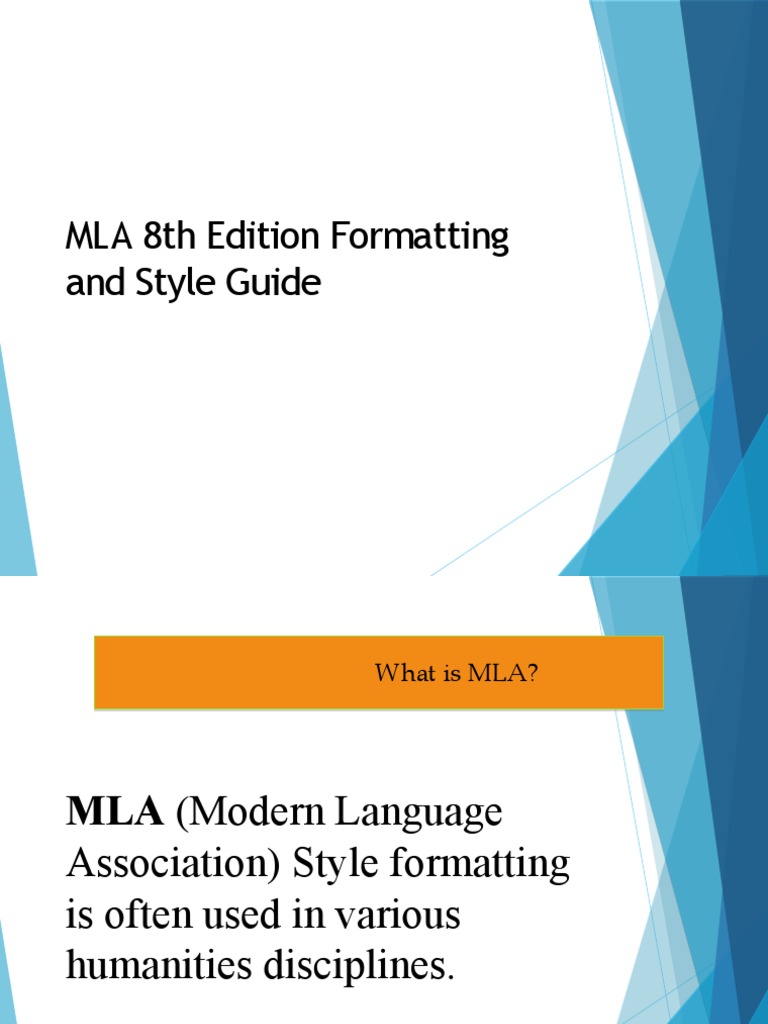 MLA 8th Edition Formatting and Style Guide | PDF | Buffy The Vampire Slayer | Text