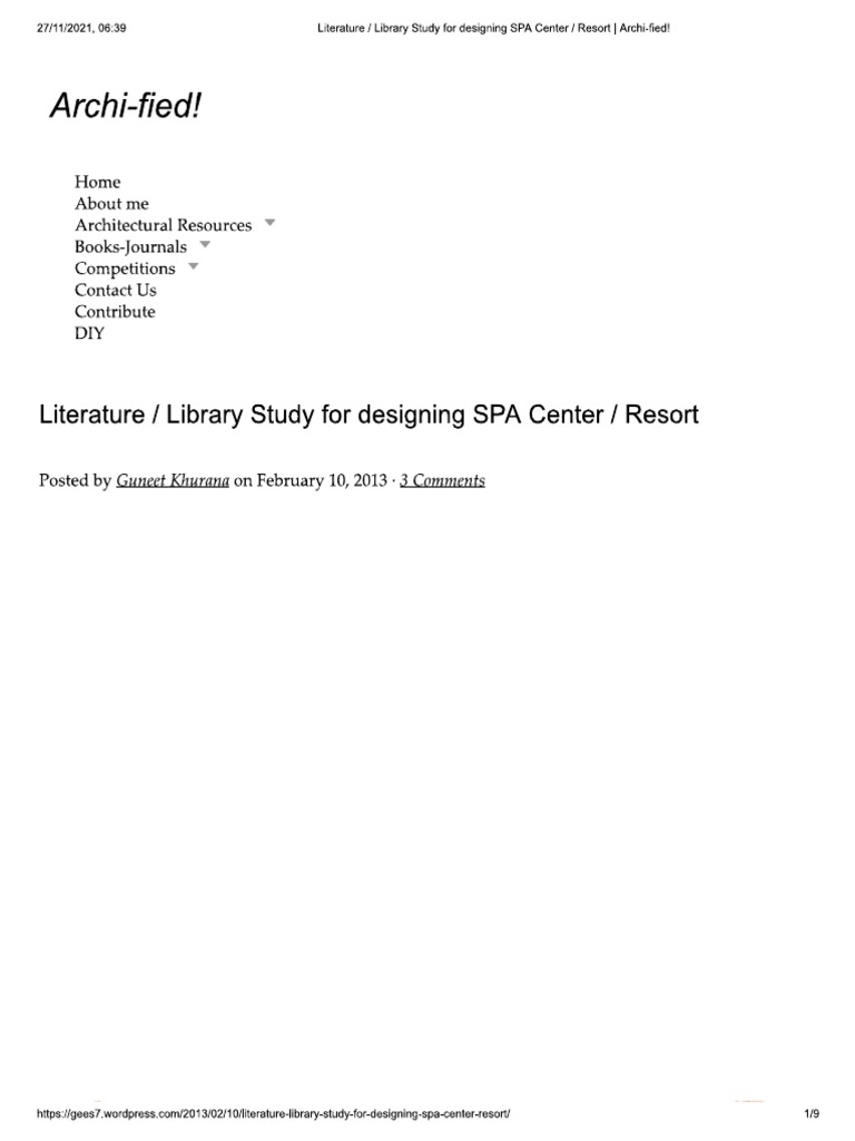 Resort Data Collection 3 | PDF