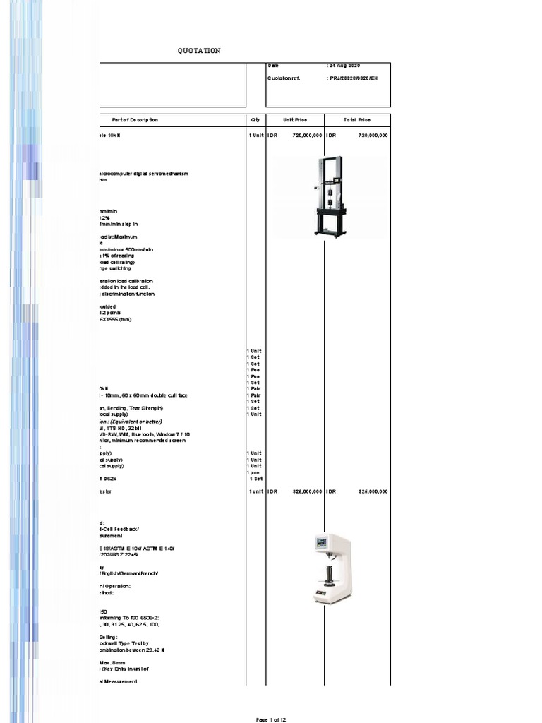 Proposal Teknik Mesin UNRI - 20 Aug 2020 | PDF | Technology & Engineering