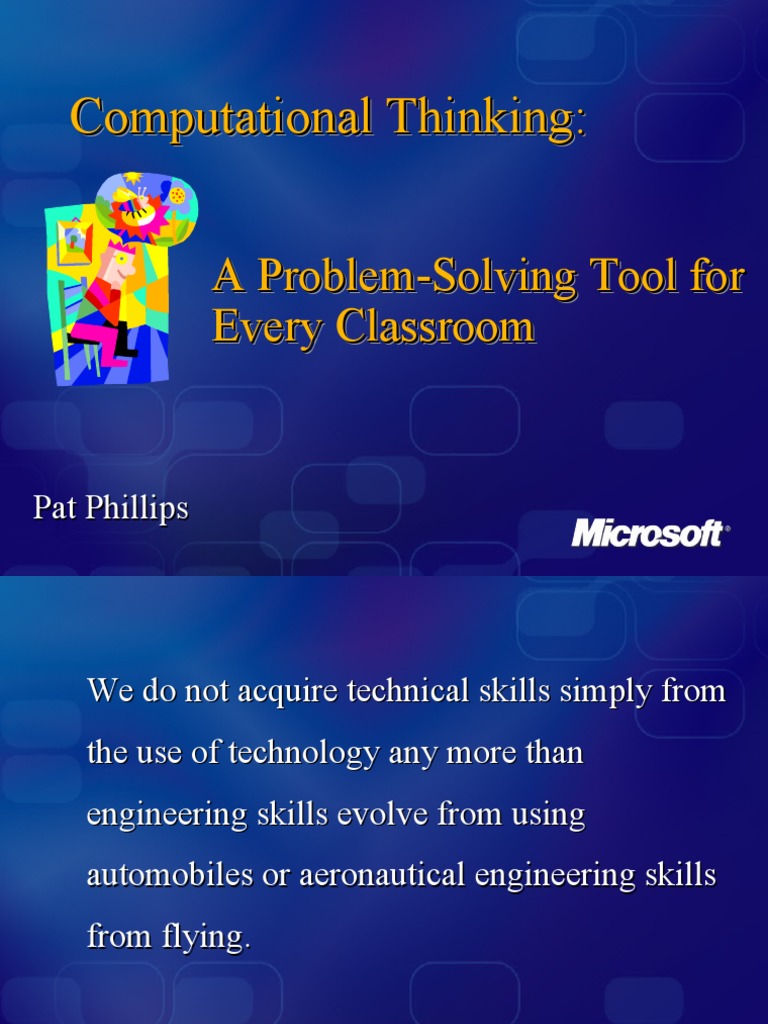 Computational Thinking: Computational Thinking | PDF | Mathematics | Computer Science