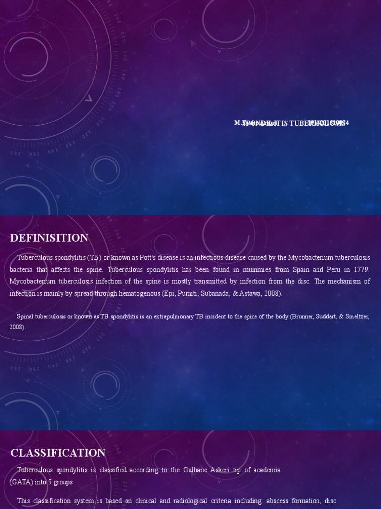 In English TBC Tulang | PDF | Tuberculosis | Vertebral Column