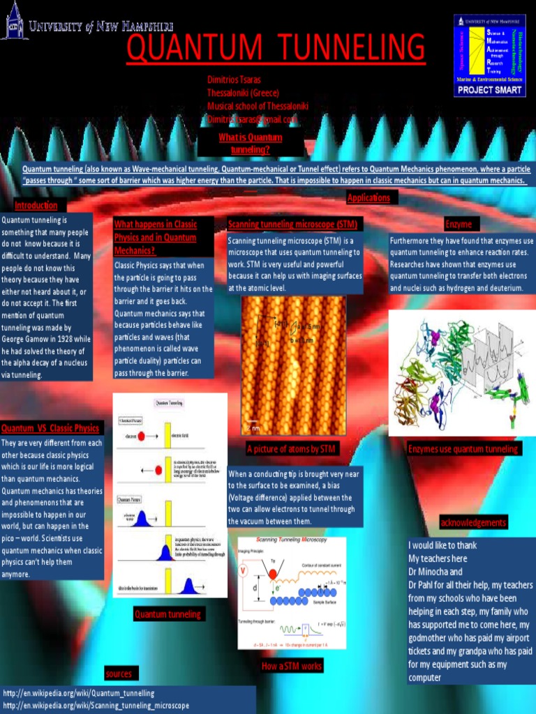 Quantum Tunneling | PDF | Quantum Tunnelling | Scanning Tunneling ...