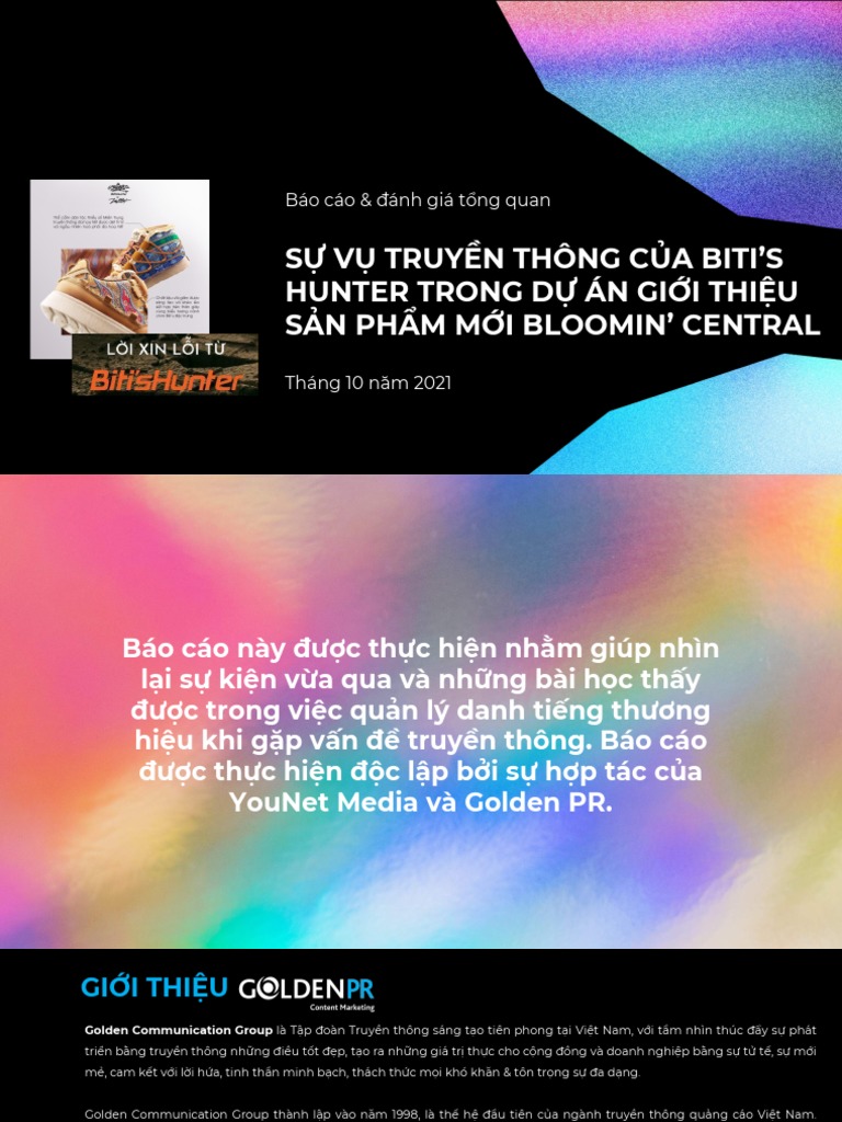 (Younet Media & Golden PR) Reputation Management - Bitis Case Study Report | PDF