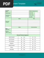Location Recce Template PDF | PDF