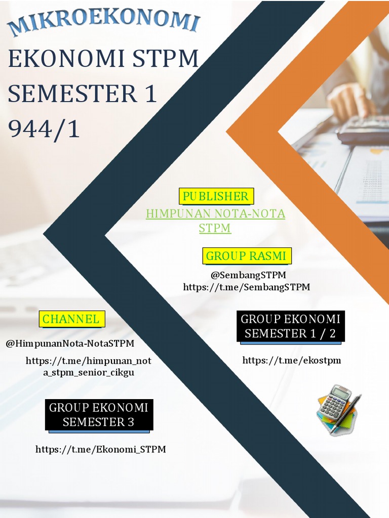 Nota Ekonomi Semester 1 | PDF