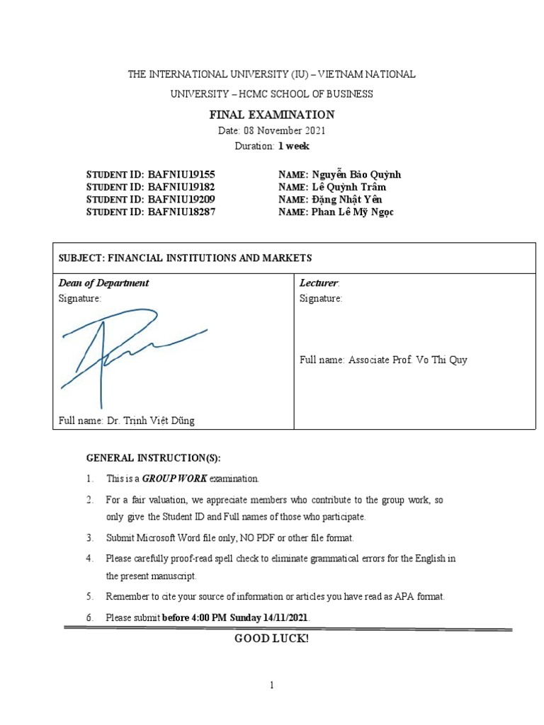 FIM - Group 10 Midterm Exam | PDF | Monetary Policy | Central Banks