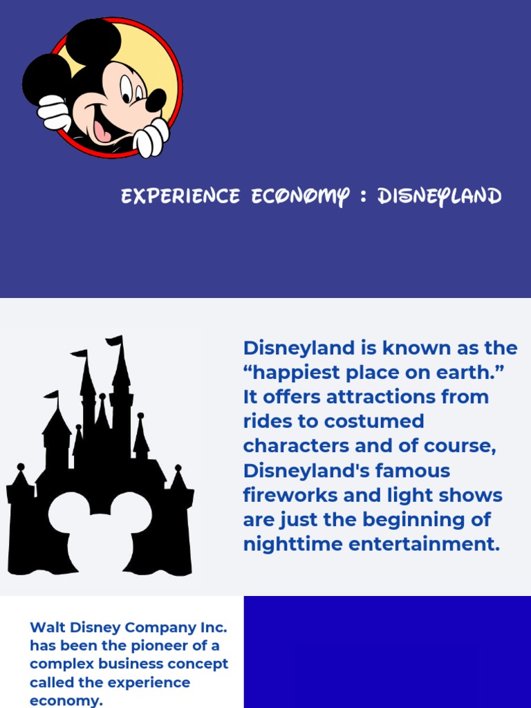 Experience Economy Disneyland | PDF