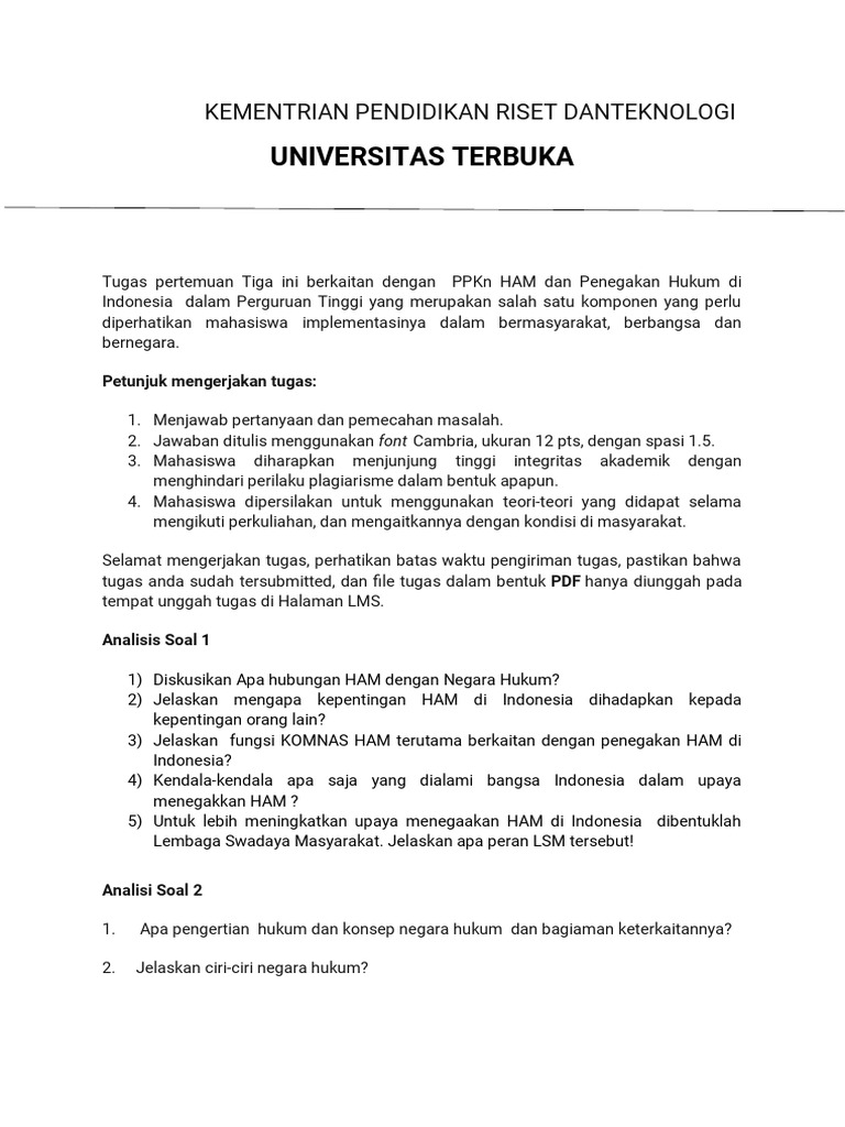 Kuis PKN Ut | PDF
