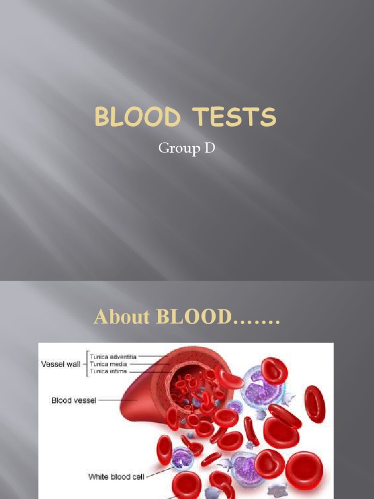 Blood Test Presentation | PDF | Diagnosis Of Hiv/Aids | Prediabetes