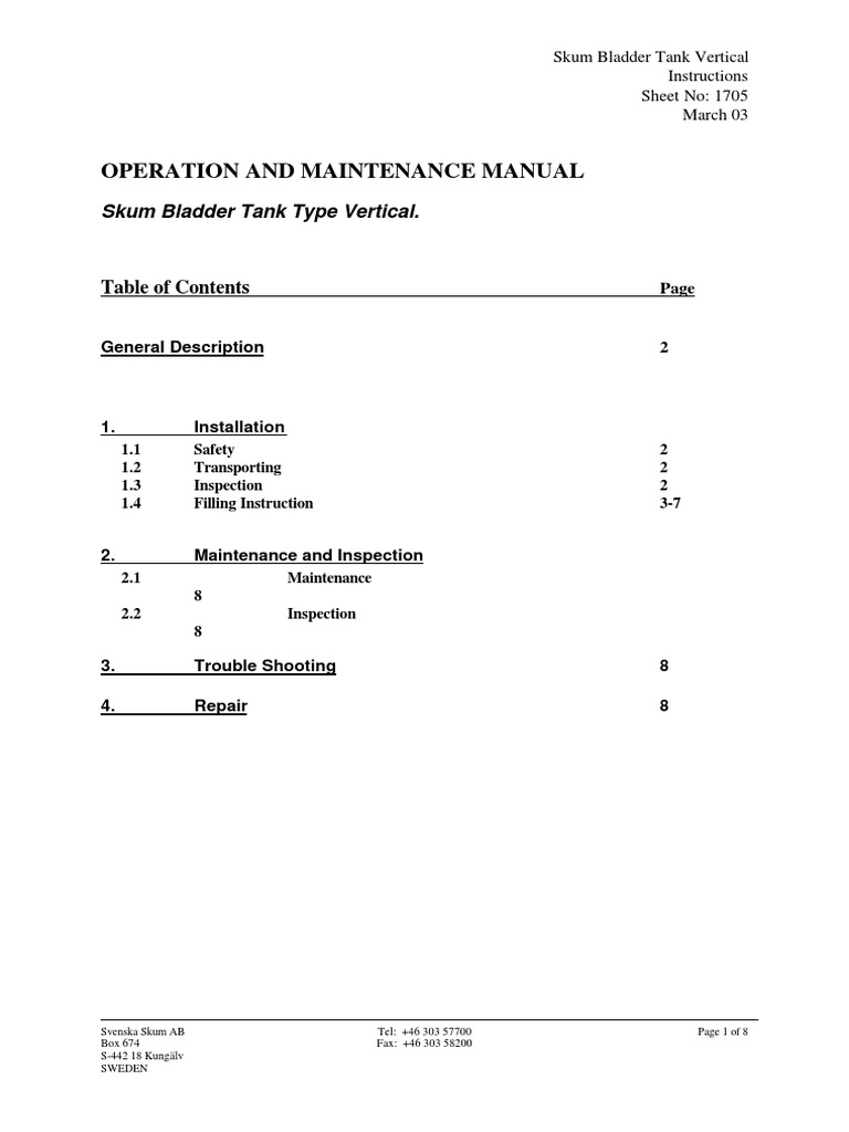 Tyco 2 | PDF | Valve | Pump
