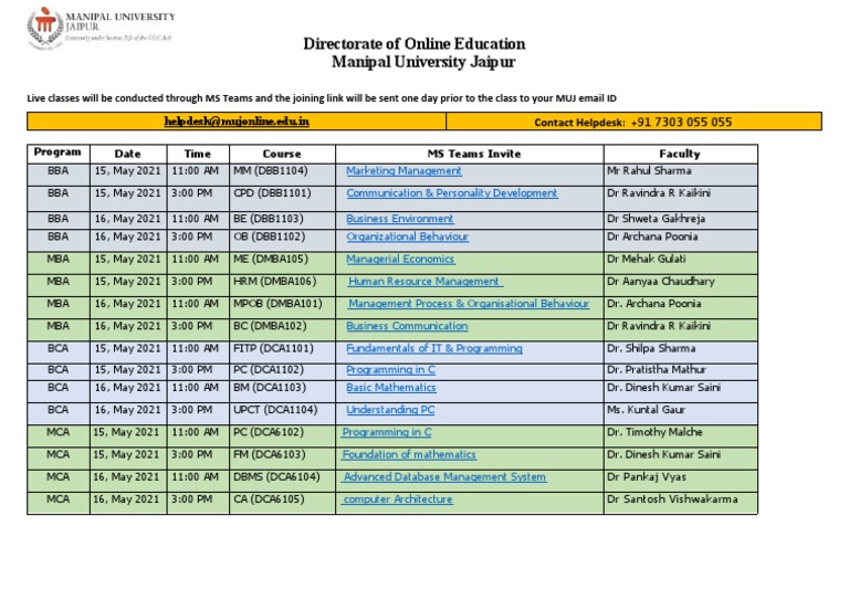Courses Allocation - Live Classes May 2021 ( 15 & 16) | PDF | Economies ...