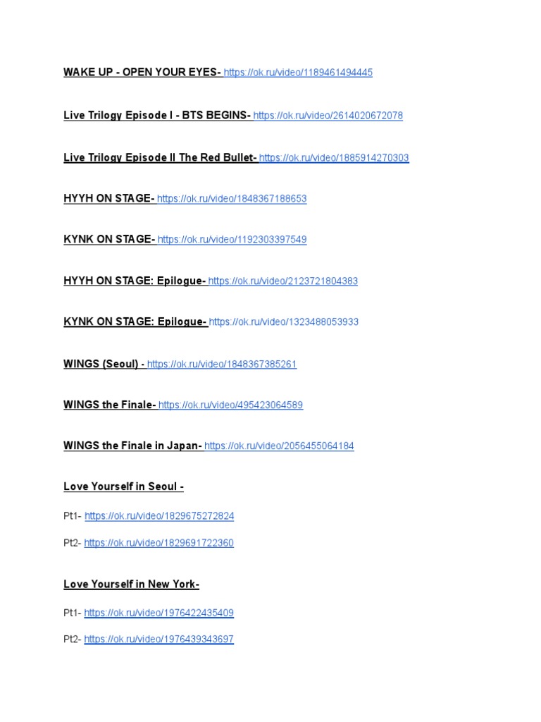 Concert List | PDF
