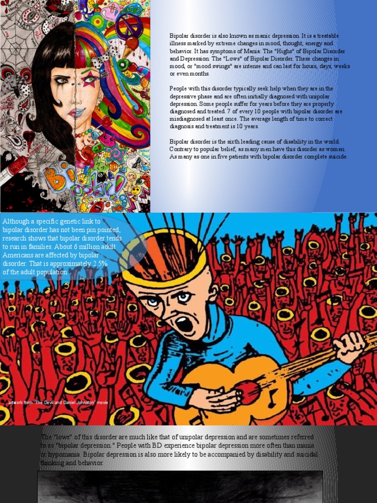 Psyh 118 Presentation Heston | PDF | Bipolar Disorder | Mania