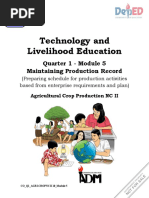 Tle-Afa-Agri Crop: Quarter 1 - Module 2: Agricultural Crop Production | PDF | Market (Economics ...