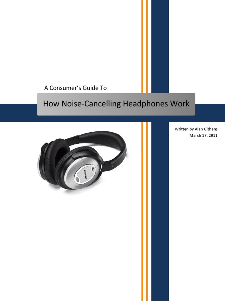 How Noise Cancelling Headphones Work | PDF | Headphones | Waves