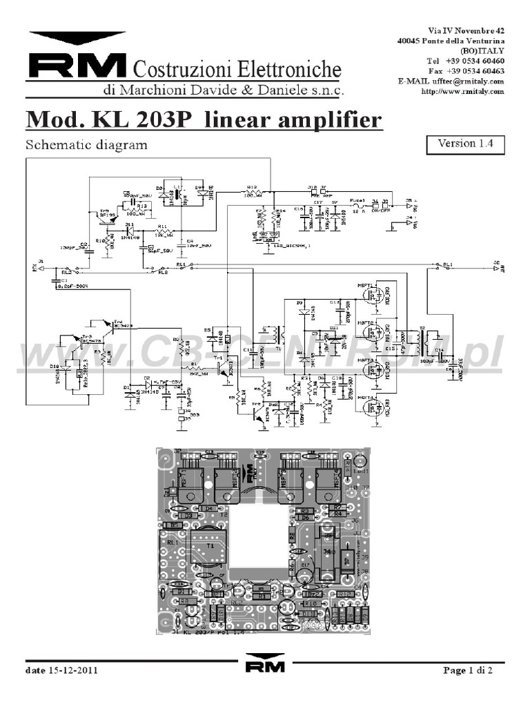 KL 203P Schemat | PDF