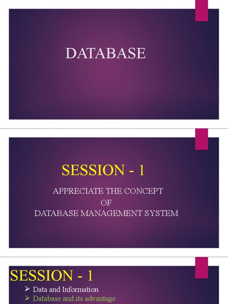 Database Notes | PDF | Databases | Relational Database Database Notes | PDF | Databases | Relational Database