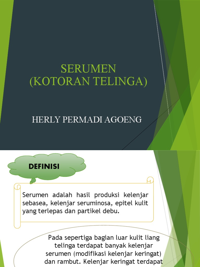 Serumen Prop | PDF