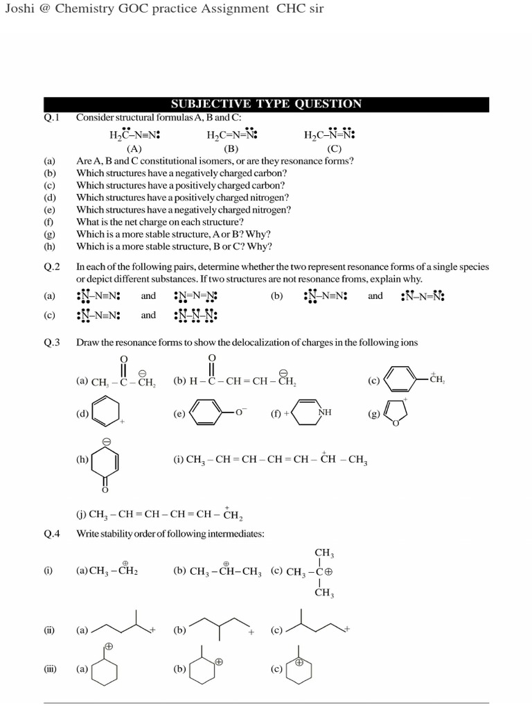 GOC Practice Assignment CHC | PDF