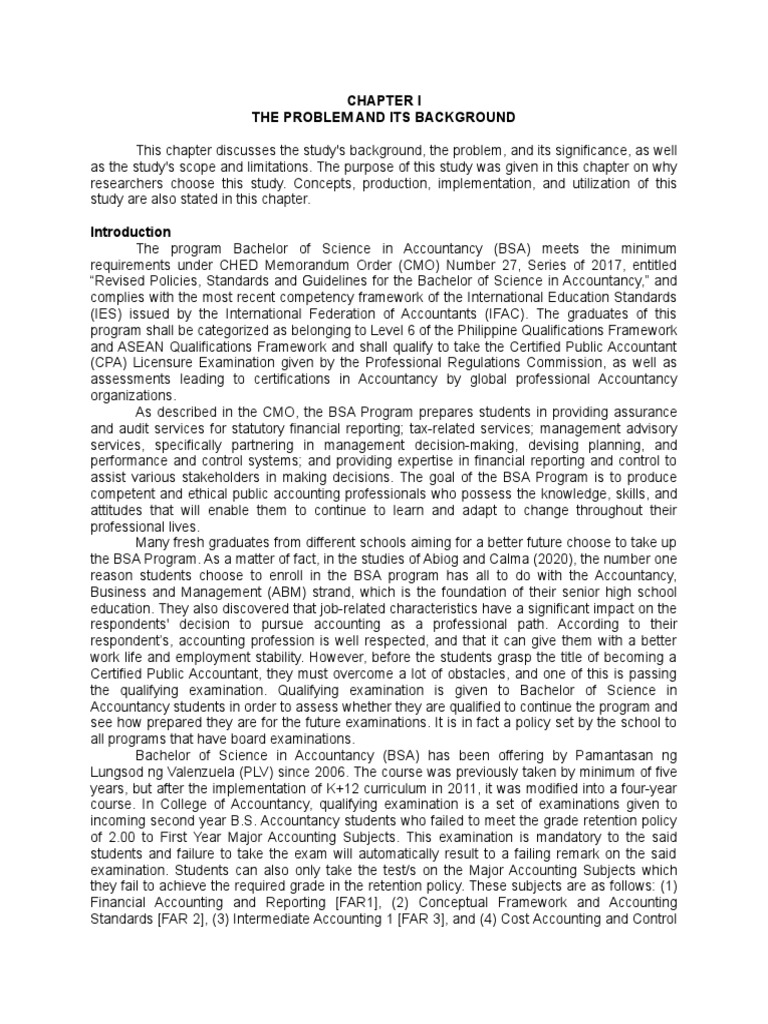 The Problem and Its Background | PDF | Test (Assessment) | Motivational