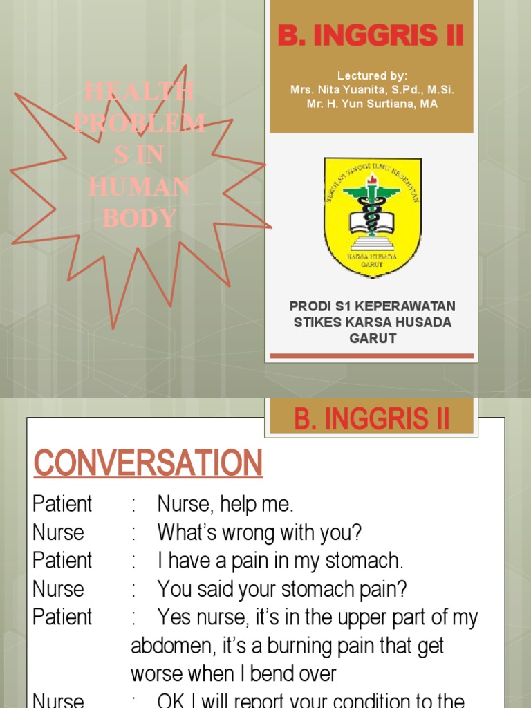 Health Problems in the Human Body | PDF | Back Pain | Epidemiology