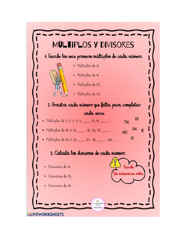 Multiplos y Divisores | PDF